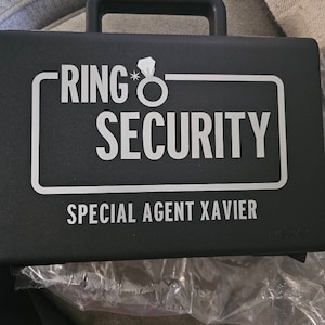 Ring Security Badge Ring Bearer ID Badge Wedding Ring Bearer ...