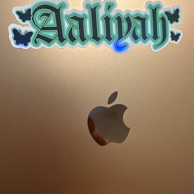 Holographic Cozy Gamer Vinyl Die Cut Sticker, Rainbow Cute Gamer Girl ...