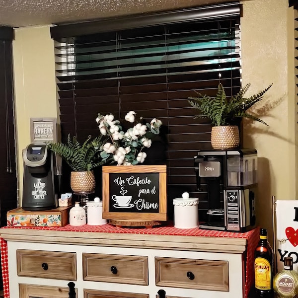 Spanish Home Decor,coffee Cup, Spanish Sign, Wood Signs, Spanish Wall ...