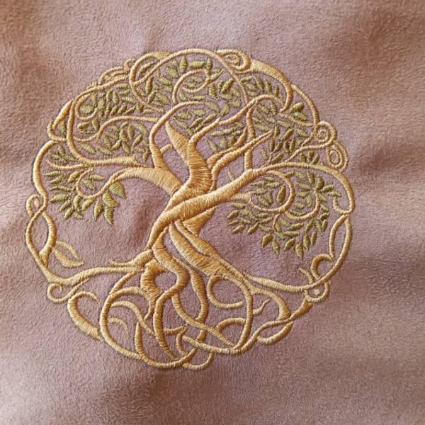 Tree of Life Machine Embroidery Design - Tree of Life Embroidery Files ...
