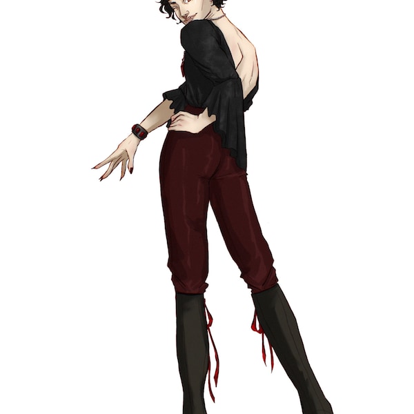 DND OC Character Commission Fantasy, RPG, Sci-fi, Dungeons and Dragons ...