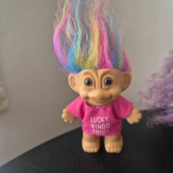 100% Huggable Troll Large Soft Troll, Vintage Trolls, 90'S Troll, Cute ...
