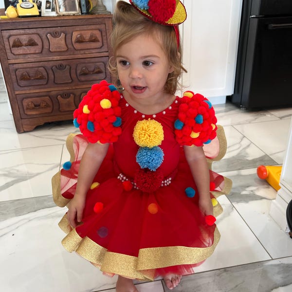 Clown Luxury Tutu Set - Etsy