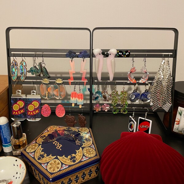 Silver Jewellery Tree Personalised Jewellery Stand - Etsy