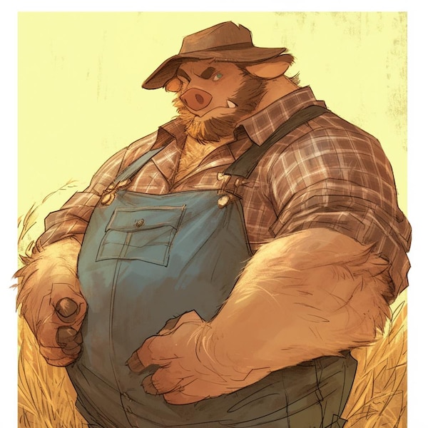 Adoptable bullseye Handsome Rugged Male Rancher Bandit Cowboy Wild West ...