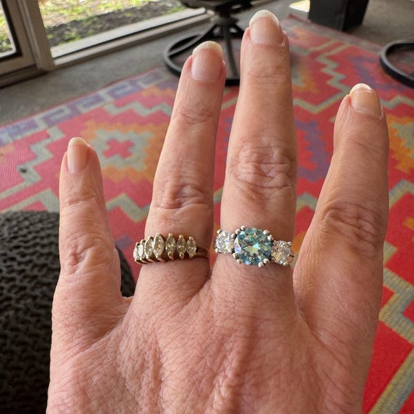 1 Carat Emerald Cut, Imperial Purple Moissanite, in 925 Sterling Silver ...