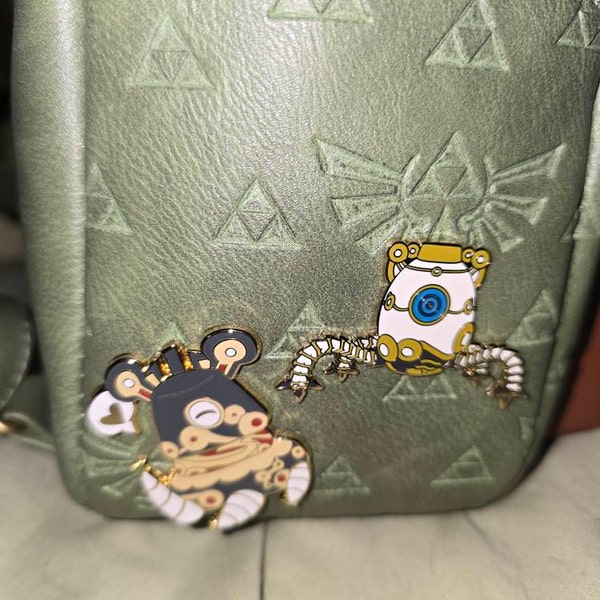 Light/dark Little Guardian - Glow in the Dark Enamel Pins - Etsy