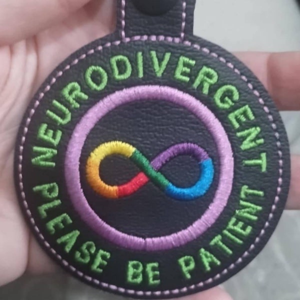 Autism Awareness, Autism Bag Tag, Autism Alert for Backpack, Autism Tag ...