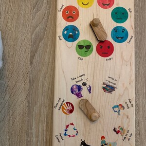 Emotion Wheel Coping Techniques - Etsy