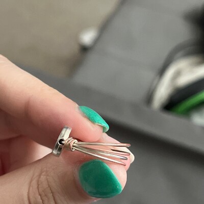 Wire Wrapped Jesus Ring Divine Mercy - Etsy