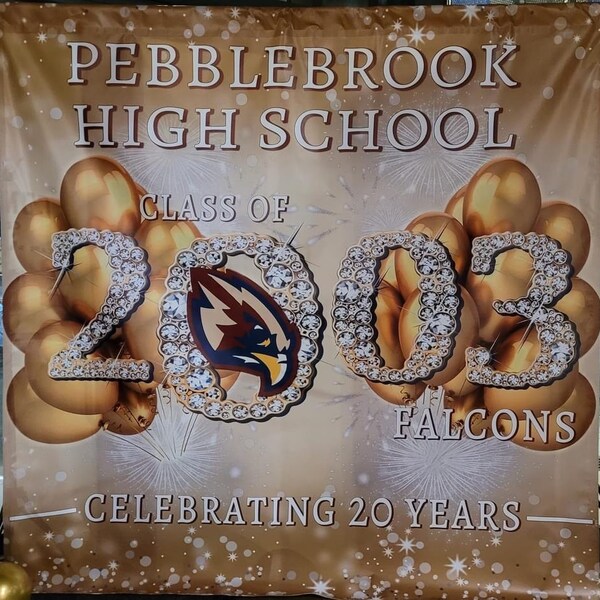 Class Reunion Backdrop, Class of Backdrop, Class Reunion Step and ...