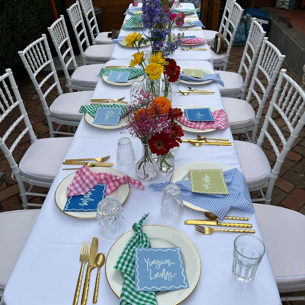 Place Cards -bright Colours - Etsy Australia