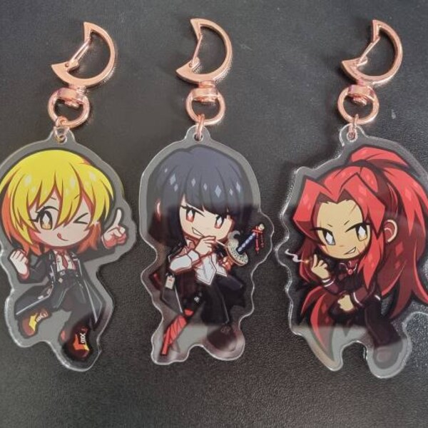 IN STOCK Limbus Company Acrylic Charms Set 01 | Unofficial Fan Merch ...