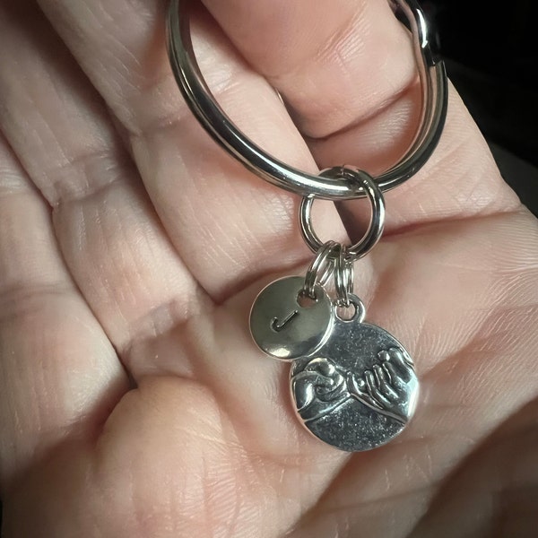 Pinky Swear 2 Keychains for Best Friends, Pinky Promise Key Chain Pair ...