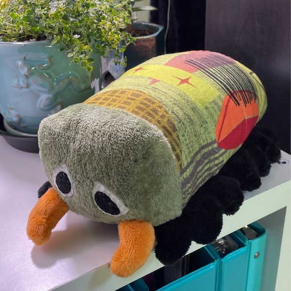 Isopod Roly Poly Pillbug Plush Animal Sewing Pattern .pdf Tutorial Wood ...