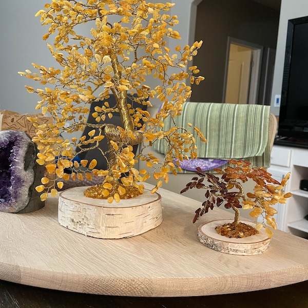 Natural Amber Christmas Tree Toy Christmas Decorations Xmastree Xmas ...