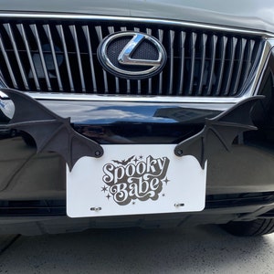 Skully Middle Finger Front License Plate Vanity Plate - Etsy