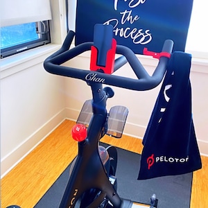 For Peloton Bike Towel Hanger, Heart Rate Monitor, Peloton Accessory - Etsy