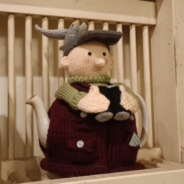 Tea Cosy Knitting Pattern. PDF Digital Download. Molly the Midwife Tea ...
