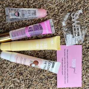 BROADWAY Mini Pink Lip Gloss Pack Lip Gloss Bundle, Lip Gloss ...