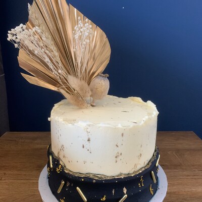 Lissielou Style 1 Metal Double Edged Cake Scraper, Metal Cake Scraper ...