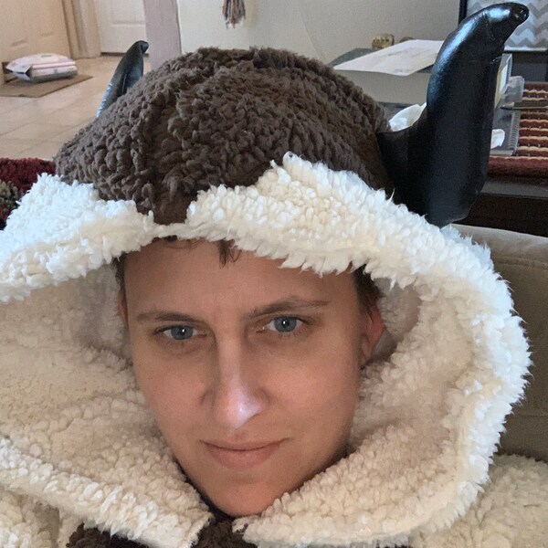 FULL FLUFF Faux Fur Sky Bison Cosplay Inspired Kigurumi Air Bender ...