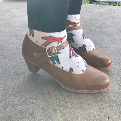 Black Ballet Folklorico Dancing Shoes - Etsy