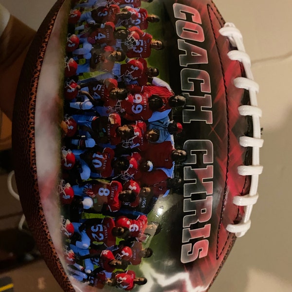 Custom Made Football - Personalized Football Gift, Customized Football ...
