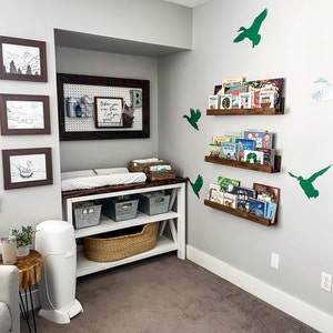 Duck Wall Decal Set Mallard Ducks Flying Man Cave Decor Set of 5 - Etsy