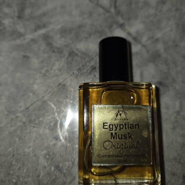 EGYPTIAN MUSK SUPERIOR Perfume Oil by Sukran -15ml - Lasts All Day ...