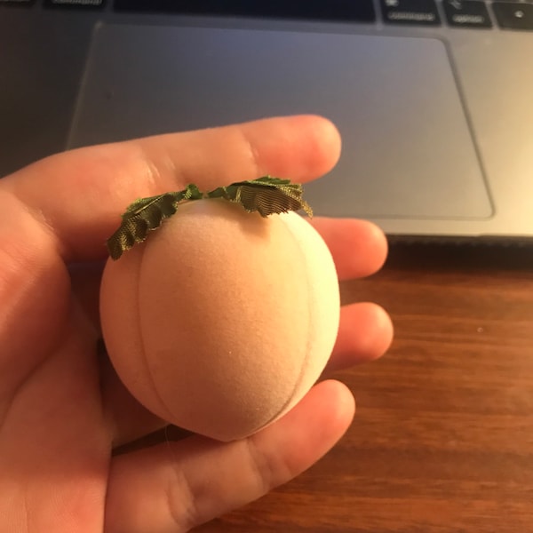 Peach Ring Box - Etsy