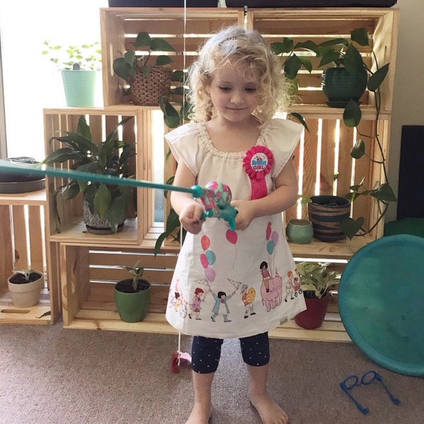 Pink Ladybug Pants for Girls. Cute Pants for Girls With Red and Pink ...