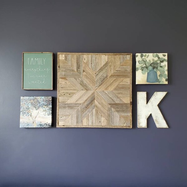 Wood Wall Letter Distressed Any Letter Many Colors 12 Inch - Etsy