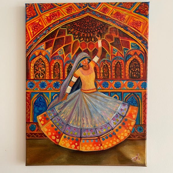 Colours of Lahore | Pakistan Oil Painting | Pakistan Art | Pakistan ...