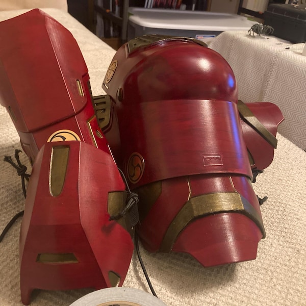 Red Hood Crusader Chest & Ab Armor - Etsy