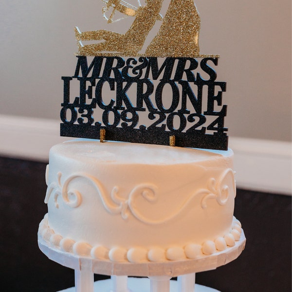 Billiards Wedding Cake Topper,pool Table Cake Topper,billiard Player's ...