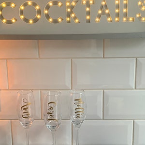 Corsiva Font Alphabet Vinyl Decals Full Alphabet Capital | Etsy