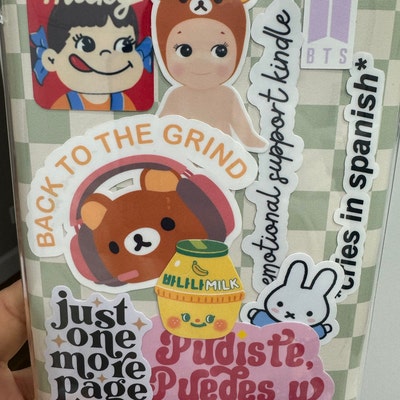 10 Korean Snacks Sticker Pack Water Resistant Laminated Die Cut Sticker ...