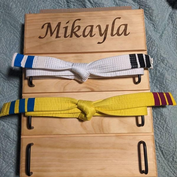 Modular Martial Arts Belt Displays - Etsy