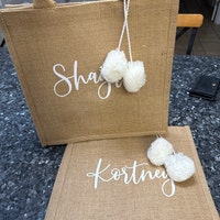 Desert Cactus Tote Bag Personalized Cactus Bags for Bachelorette Gifts ...