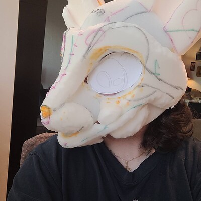 Fox Fursuit Head Base Pattern and Tutorial - Etsy Canada