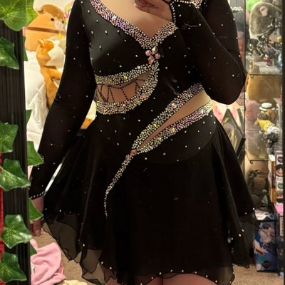 Ice Dance Dresses Custom Girls Beaded Custom Women Competition Ice ...