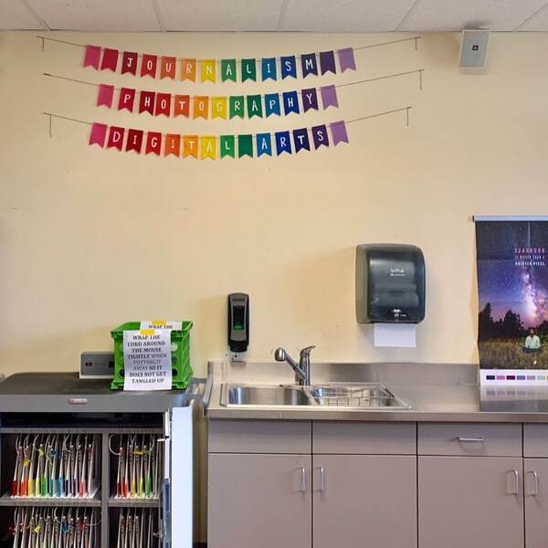 Classroom Banners on Rainbow Felt With Baker's Twine - Etsy