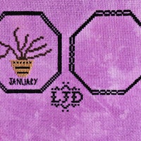 Quaker Basket Sampler - Leaves Temperature Chart Cross Stitch Pattern ...