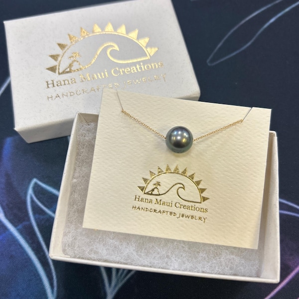 Double Tahitian Pearl Ring, Gold Hammered Band, Genuine Pearls ...