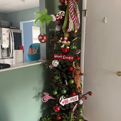 Personalized 3D Wooden Decor Set grinch Decor, Laser Cut, Who-ville, Mt ...