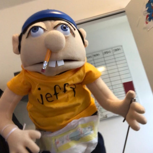 2016 Jeffy Puppet Original Size. Made in the USA by Original Creator - Etsy