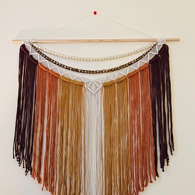 Macrame Hoop Wall Hanging Custom Macrame Boho Decor Macrame Decor Modern Macrame wall Art - Etsy