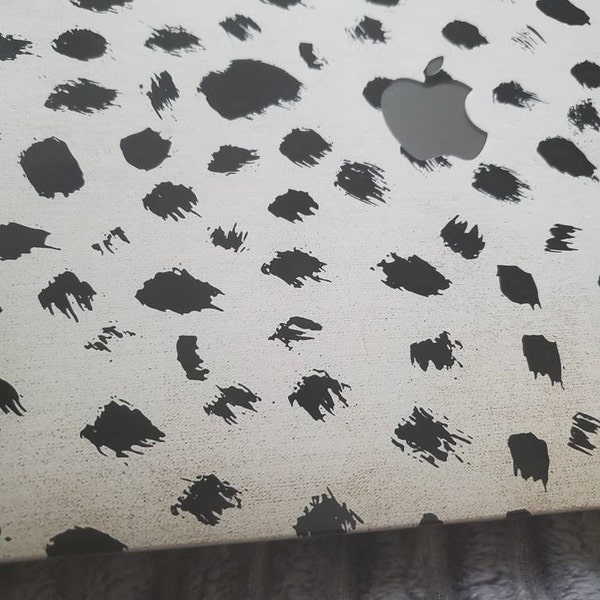 Leopard Spots MacBook Air 13 2024 Case Beige Dalmatian Mac Book A2141 ...
