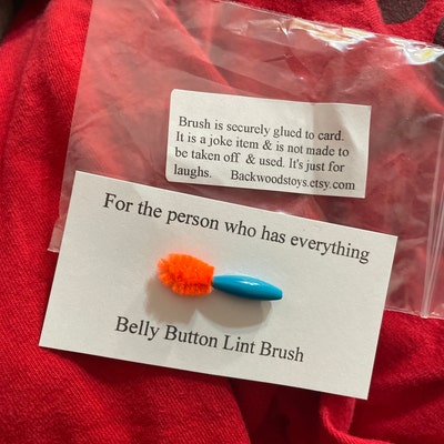 Belly Button Lint Brush for My Husband Who Has Everything - Etsy